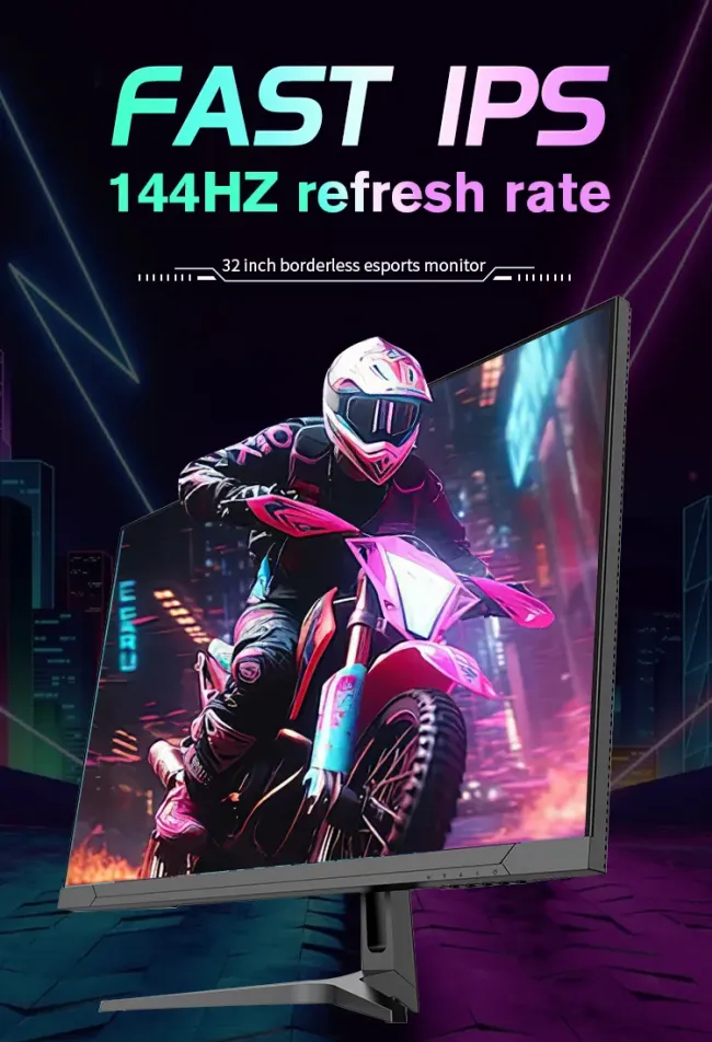 Original 32-Inch 2K/4K Ultra HD Gaming Monitor New Design LED Computer Display Screen Hdr Low Blue Light with Serial Interface