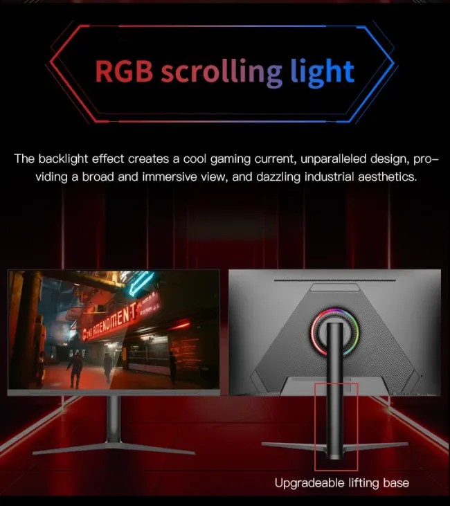 Original 32-Inch 2K/4K Ultra HD Gaming Monitor New Design LED Computer Display Screen Hdr Low Blue Light with Serial Interface