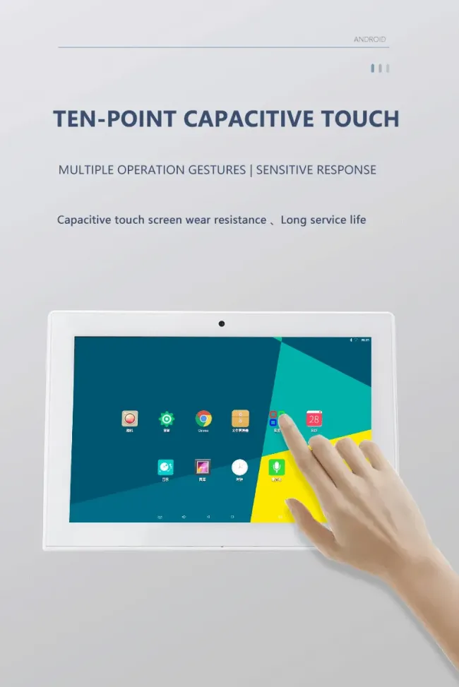 Latest Design L-Shape 8/10/14/15.6 Inch Android 14 Tablet PC NFC Tablet 4G Tab WiFi Rich Interface Capacitive Screen Tablet PC
