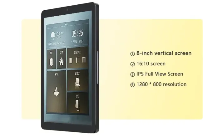 Newest Design Wall Mount 8/10/15.6 Inch Smart Home Tablet PC Android 13 Rk3566 Poe Touch Screen Tablet Smart Home Control Tablet