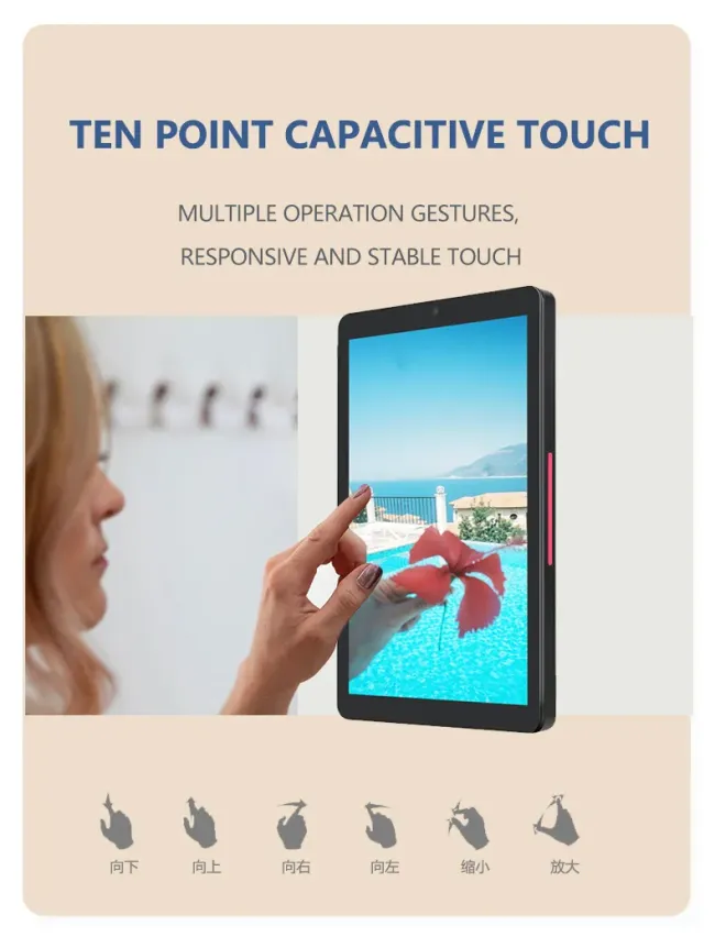 Newest Design Wall Mount 8/10/15.6 Inch Smart Home Tablet PC Android 13 Rk3566 Poe Touch Screen Tablet Smart Home Control Tablet