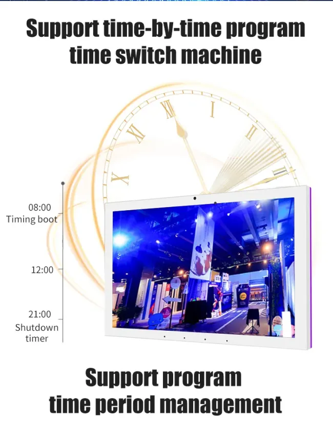 SMT101 Home Automation 10 Inch Android 13 Touchscreen Smart Home Control Display with Rk3566 Quad-Core CPU 1280*800