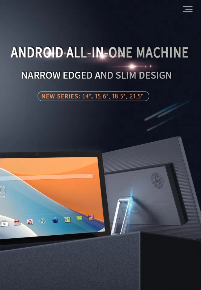 Factory Direct 14inch Full View Screen Tablet PC OEM WiFi 4G NFC Android 13 Poe Supply New Rockchip Processed for Business