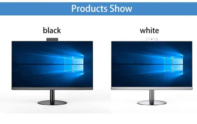 OEM All in One Desktop PC 23.8/27 Inch New Design Monoblock with Core I7/I9 16GB DDR4 RAM 512GB SSD IPS All in One