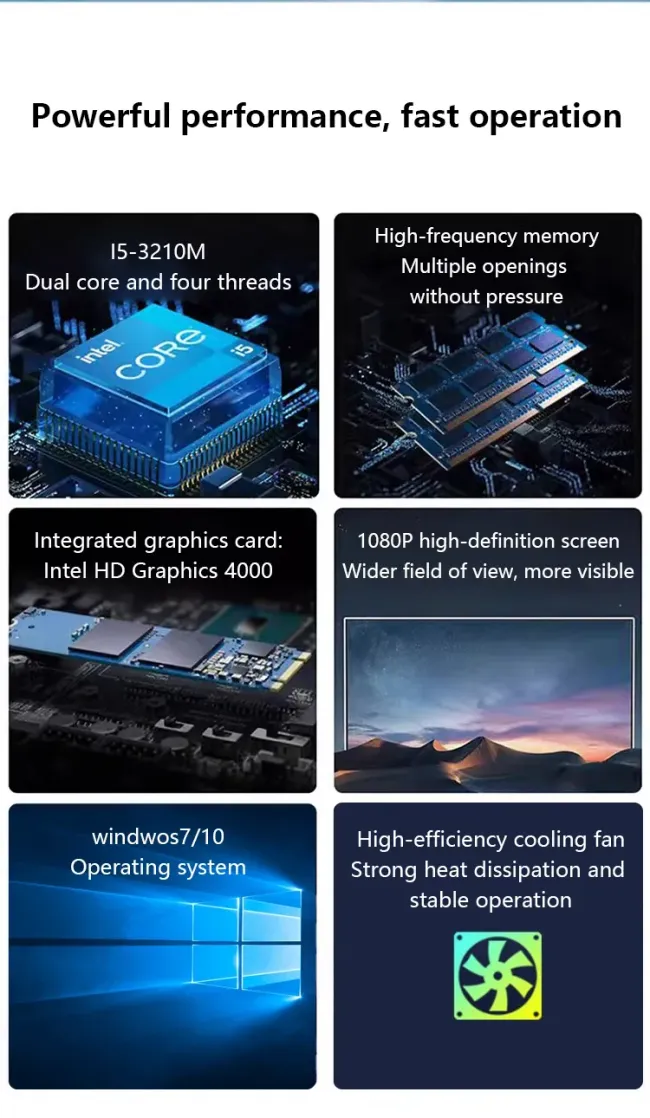 2025 Brand New 24inch in-Tel Processors Core I7 I9 Gamer OEM All in One Gaming PC Computers Desktop Computer for Student Company
