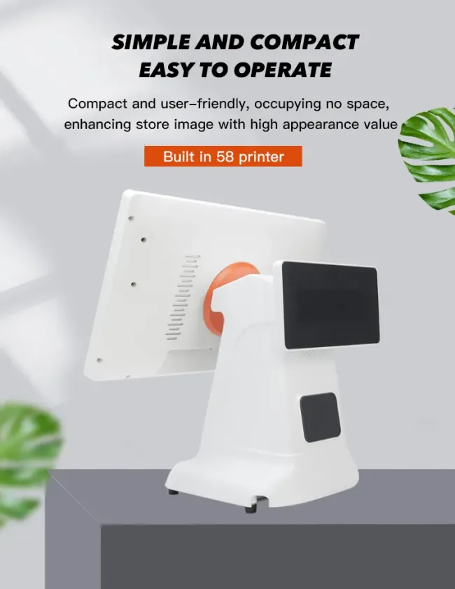Best Selling 15.6 Inch Cash Register POS System All-in-One Touch Screen Win 7/10 POS System POS Terminal for Retail Shop