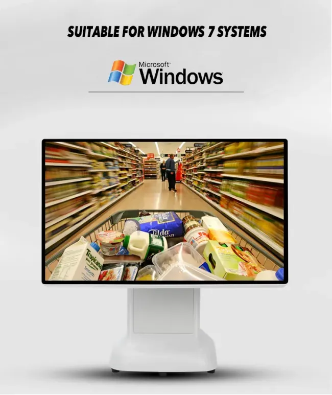 Best Selling 15.6 Inch Cash Register POS System All-in-One Touch Screen Win 7/10 POS System POS Terminal for Retail Shop