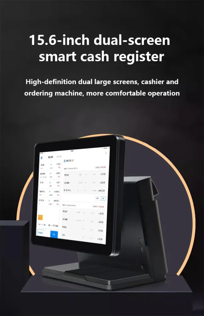 Latest Design 15.6&quot; Win10/11 Linux System Touch Screen POS Machine Cash Register Point of Sale System All in One POS Machine