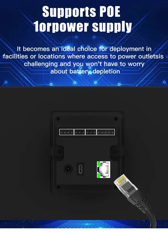 15.6 Inch Intelligent Wall Mounted Automation Tablet IPS Control Panel Rk3566 Touch Screen Tablet All-in-One Smart Home Device