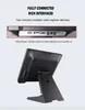 Quality Single Screen Folding All-in-One 15.1 Inch LCD Touch POS Terminal WiFi 2+32g for sale