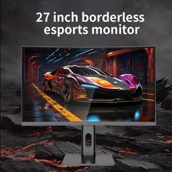 China 27-Inch Curved Desktop Gaming Monitor Wide Screen 240Hz 240Hz Borderless Esports LCD Monitor FHD IPS Rich Interface for PC Use for sale