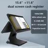 Quality Factory Custom 11.6 15.6inch Dual Screen Touch All in One POS Machine Cash for sale