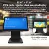 Quality Factory Custom 11.6 15.6inch Dual Screen Touch All in One POS Machine Cash for sale