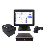 Quality 15.6 17 Inch POS System Touch Screen Cash Register Billing Software 80 Thermal for sale