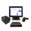 Quality 15.6 17 Inch POS System Touch Screen Cash Register Billing Software 80 Thermal for sale