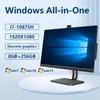 Quality I3 I5 I7 All-in-One Desktop Computer 24 Inch New Gaming PC with in-Tel Processor for sale