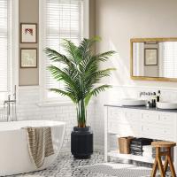 China Artificial Palm Tree for Easter Decoration Bright Green Simulation Green Plant for sale