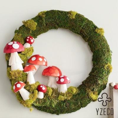 Cina Decorazione ufficio Eco-friendly Logo personalizzato accettato Topiario secco conservato Giraffa di muschio in vendita