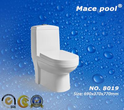 China Super Siphonic Flushing S-Trap One-Piece Toilet  (8018) for sale