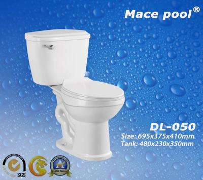 China Good Quality Sanitary Wares Ceramic Two Piece Toilets (DL-050) for sale