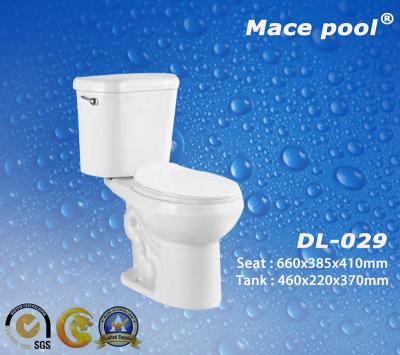 China Sanitary Wares Two-Piece Toilets for Bathroom Accessoires (DL-029) for sale