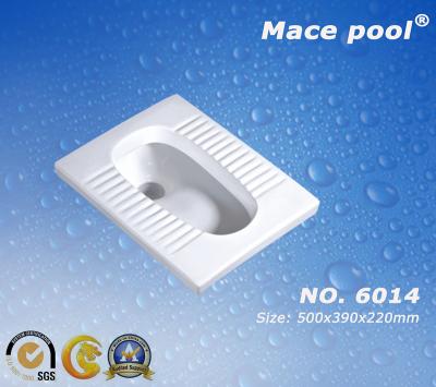 China Toilet Ceramic Squatting Pan for Bathroom (6014) for sale