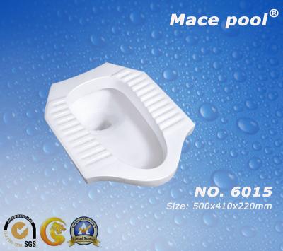 China Good Type One-Piece Toilet Squatting Pan for Bathroom (6015) for sale
