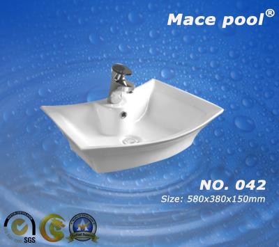 China Ceramic Art Basin Good Quality Cheap Price for Africa Market (042) for sale