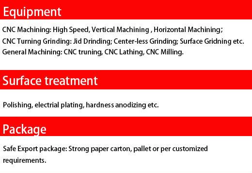 Customized CNC Machining Stainless Steel Vertical Firing Shaft Parts