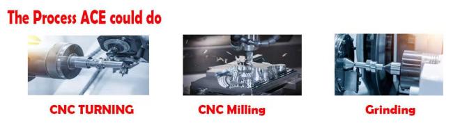 OEM CNC Precision Machining Part of Spindle Flange