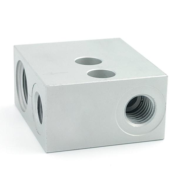 Ningbo Supplier Customized CNC Milling Hydraulic Manifold Valve Blocks