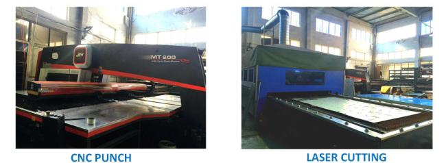 Customized Steel Sheet Metal Fabrication Part with Powder Coating
