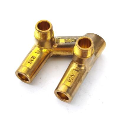 Cina Fittings per tubi in ottone certificati RoHs Forgiazione con disegno personalizzato da OEM CNC Machining in vendita