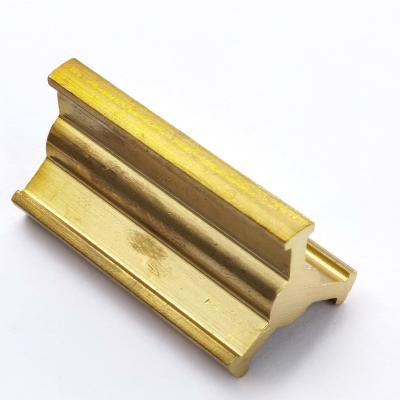 China RoHs Parcela de latão de usinagem CNC personalizada para componentes de extrusão Distribuidor à venda