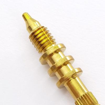 China OEM CNC draaibank machineonderdelen Tee Aluminium legering en messing verbindingen met snelle levering Te koop