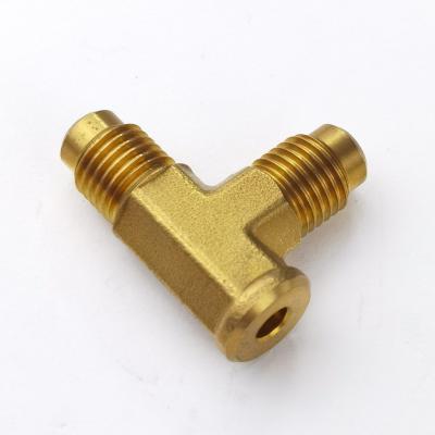 中国 ASTM標準CNC加工 耐差/-0.005mmと設計の銅の接続部品 販売のため