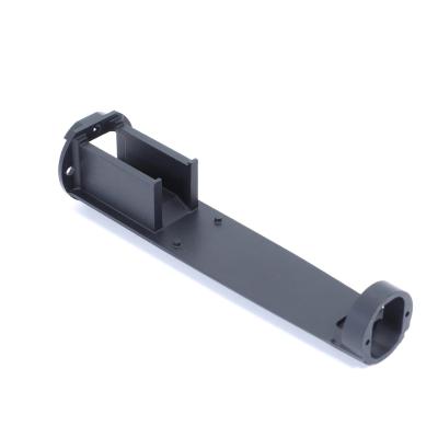 China Personalização Machining CNC de alta precisão de peças de base em anodização preta para OEM à venda