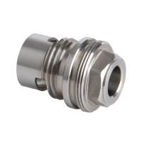 China OEM Precision CNC Machining Brass Coupling Part with CE and RoHS Certification for sale
