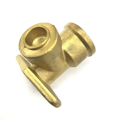China L092 ASTM-standaard OEM koper smeden deel voor aangepaste ontworpen Tee Pipe Connector Te koop