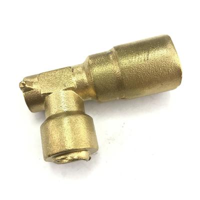 China L092 ASTM-standaard OEM koper smeden deel voor aangepaste ontworpen Tee Pipe Connector Te koop