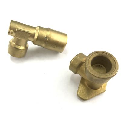 China L092 ASTM-standaard OEM koper smeden deel voor aangepaste ontworpen Tee Pipe Connector Te koop
