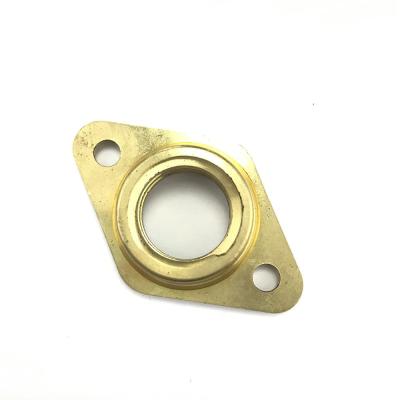 China Pedido personalizado OEM Parcela de usinagem de metal Base de instalação de forja de cobre de precisão à venda