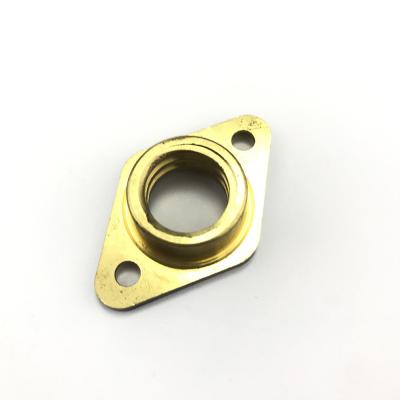 China Pedido personalizado OEM Parcela de usinagem de metal Base de instalação de forja de cobre de precisão à venda