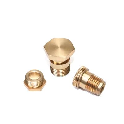 China ASTM Standard Custom Precision CNC Machining Messing Copper Parts op maat Te koop