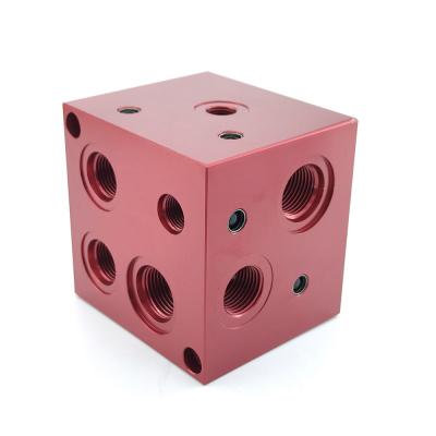 China Técnico CNC Machining OEM Cliente Blocos de válvulas hidráulicas com pedido personalizado à venda