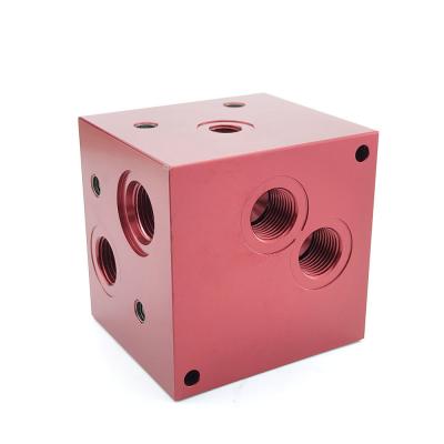 China Técnico CNC Machining OEM Cliente Blocos de válvulas hidráulicas com pedido personalizado à venda