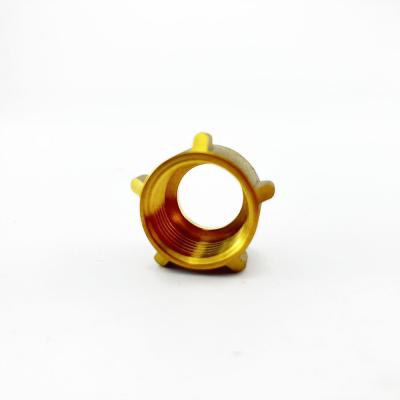 Cina Ningbo Fornire direttamente parte di lavorazione CNC di rame personalizzata con tolleranza /-0,05 mm in vendita