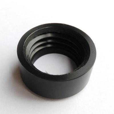 China Processamento CNC de precisão de nylon PA66 Cap com controlo de circuito fechado e tolerância /-0,05 mm à venda
