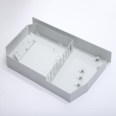 中国 パーソナライズされたシート金属アルミニウム囲み付きの精密電気通信箱 販売のため
