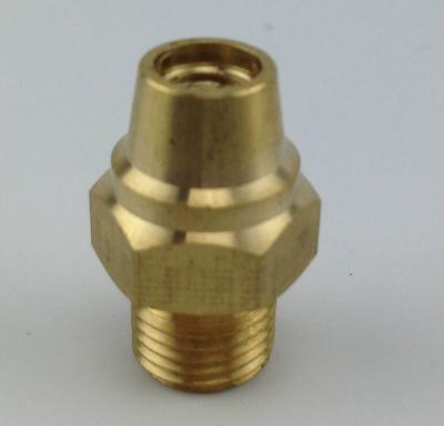China Parte de usinagem CNC personalizada de cabeça de bocal de pulverização com certificação RoHS à venda